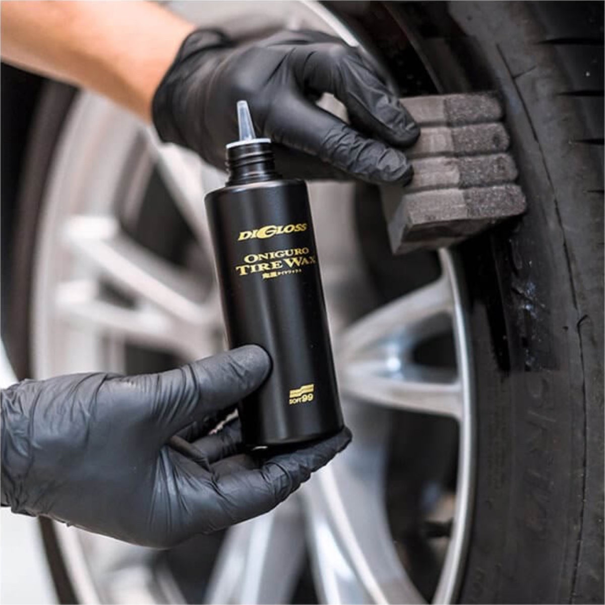 Soft99 Digloss Black Devil Tire Wax 200 ml.