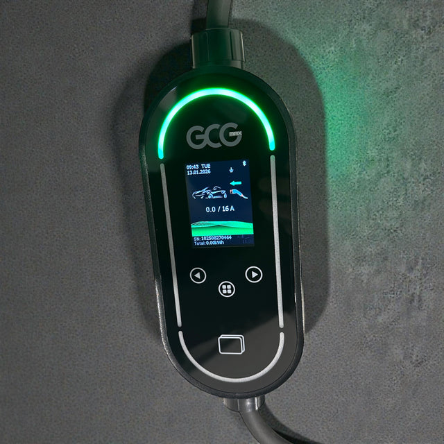 GCG MAX Mobil 11kW lader – inkl. taske og holder