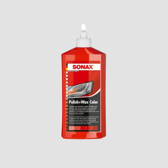 Sonax Polish & Wax Color (red)